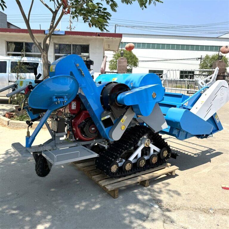 Mini Combine Harvester - HUAYO AGRO MACHINE