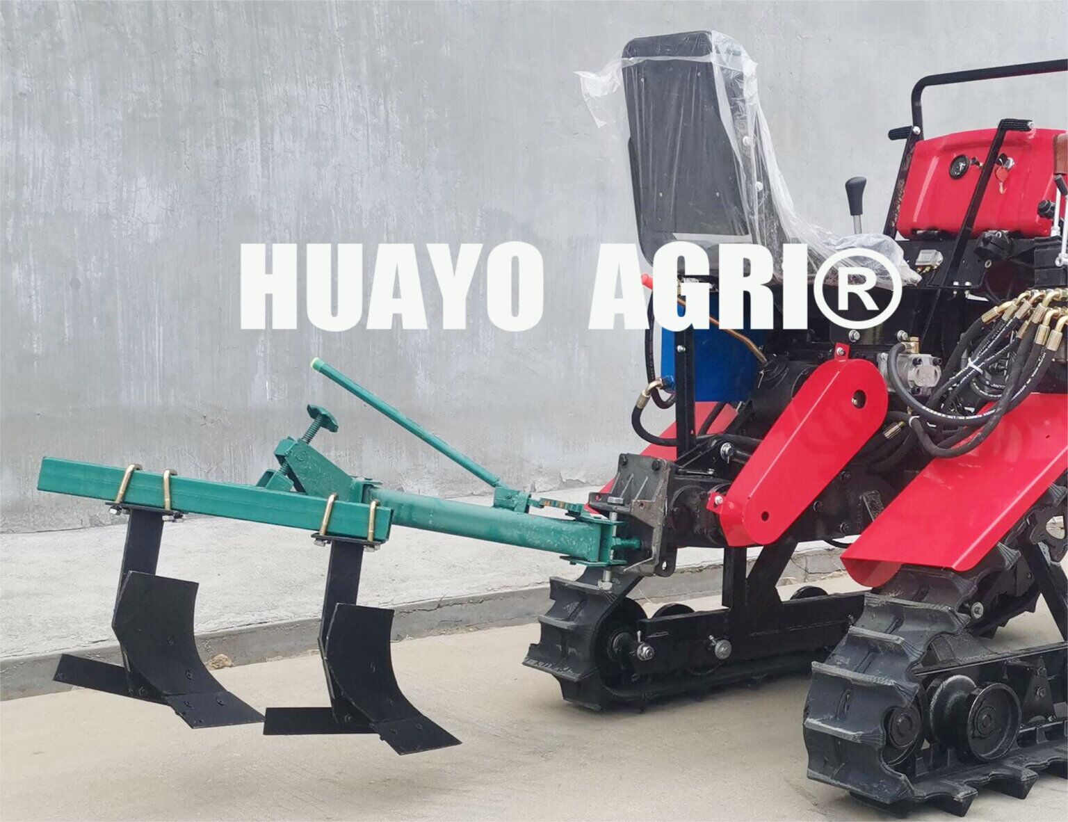 Crawler Tractor Plough - HUAYO AGRO MACHINE