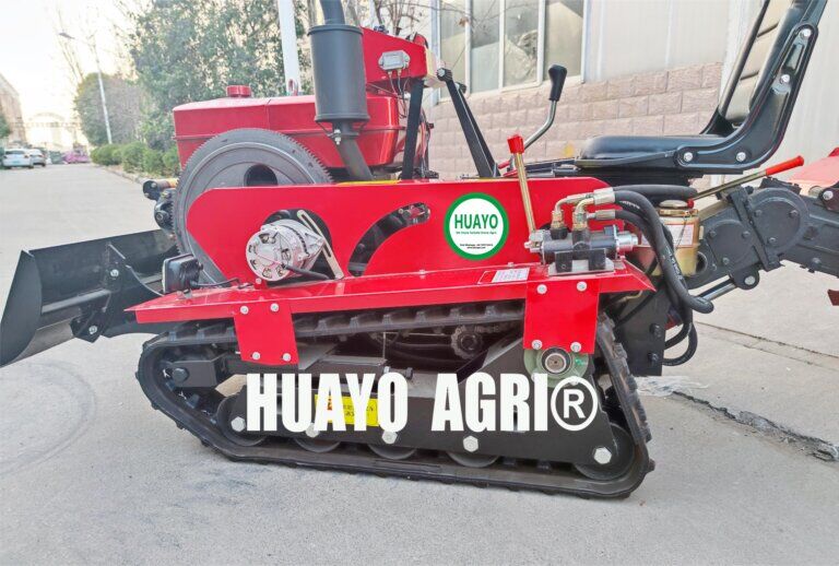 Crawler Tractor Plough - HUAYO AGRO MACHINE