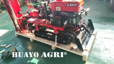 Crawler Tractor Plough - HUAYO AGRO MACHINE