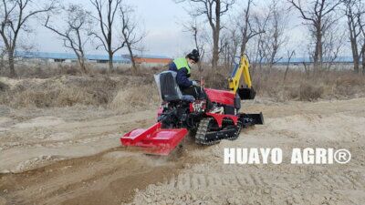 Crawler Tractor Backhoe - HUAYO AGRO MACHINE