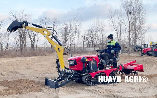 Crawler Tractor Plough - HUAYO AGRO MACHINE