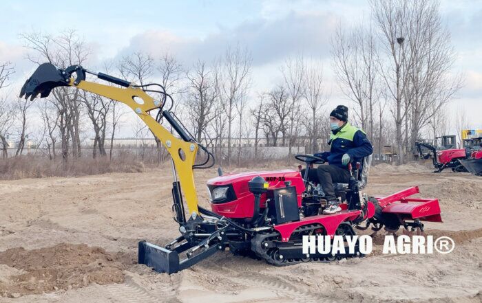 Crawler Tractor Plough - HUAYO AGRO MACHINE