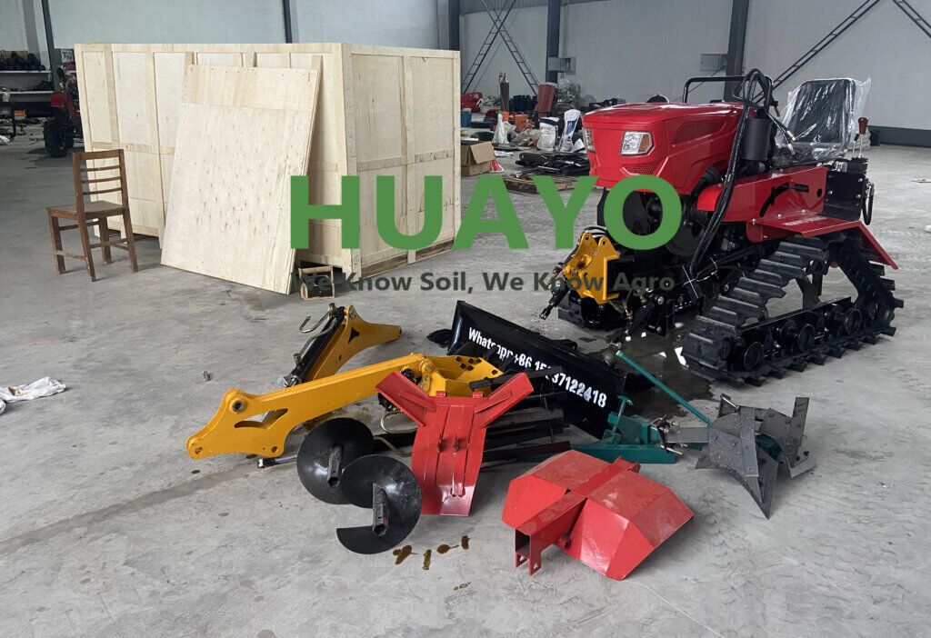 Crawler Tractor Backhoe - HUAYO AGRO MACHINE