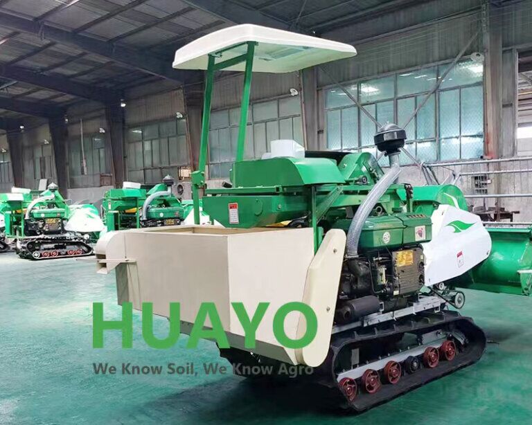 Combine Soybean Harvester - HUAYO AGRO MACHINE