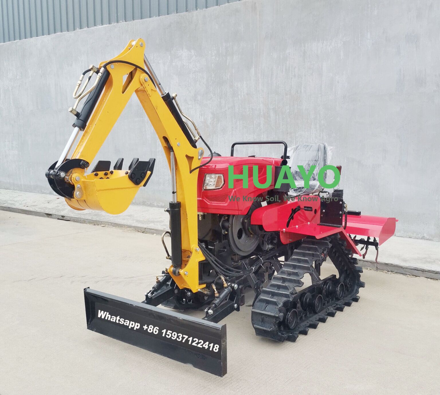 HCP-35 Crawler Tractor - HUAYO AGRO MACHINE