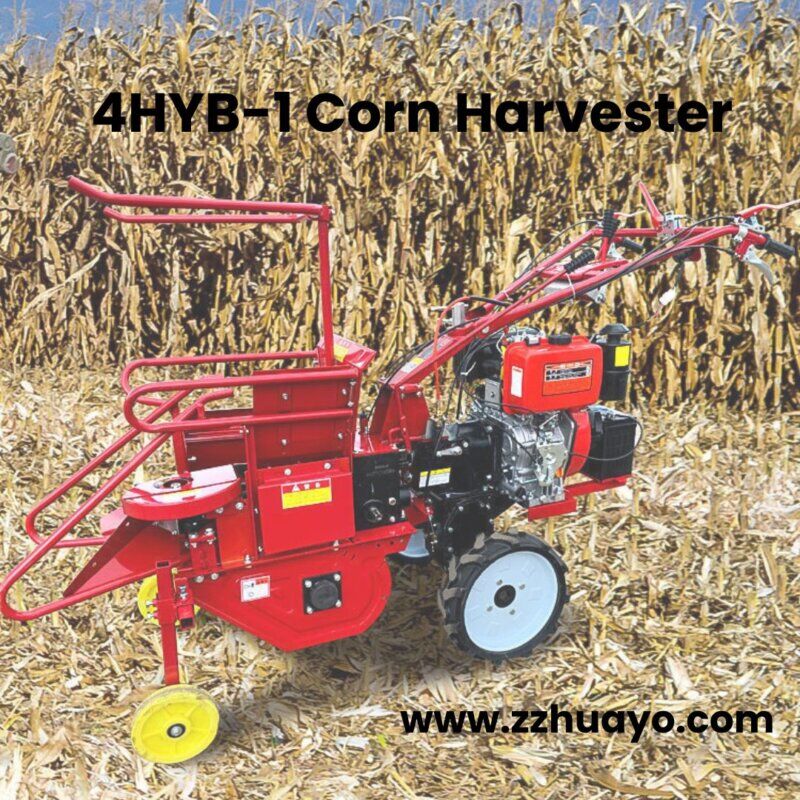 Single Row Corn Harvester - HUAYO AGRO MACHINE